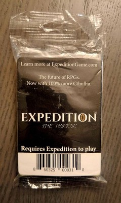 Expedition Card Game Expedition - The Horror Bag New | eBay