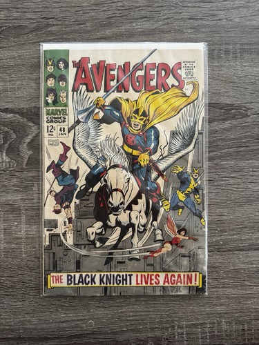 Avengers (1963) #48 1st Black Knight George Tuska Marvel Comics | eBay