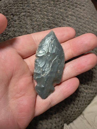 Authentic Ohio sonora / Hornstone Turkey Tail Point Indian Arrowhead ...