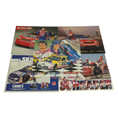 NASCAR Hero Card Lot Of 5 Some Autographed Bobby Allison Ken Schrader ...