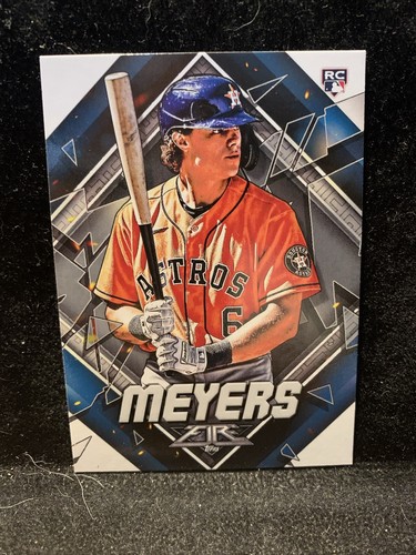 2022 Topps Fire - Flame #95 Jake Meyers (RC)Astros | eBay