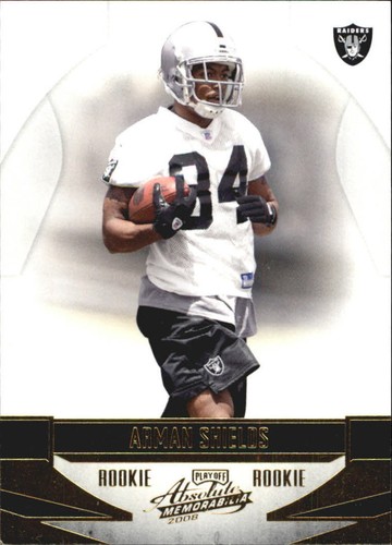 2008 Absolute Memorabilia Retail Football Card #159 Arman Shields ...