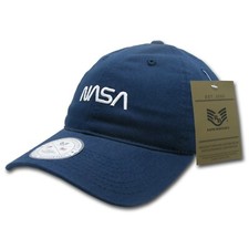 Black NASA Worm Logo Insignia Structured Space 3d Mesh Trucker Baseball ...