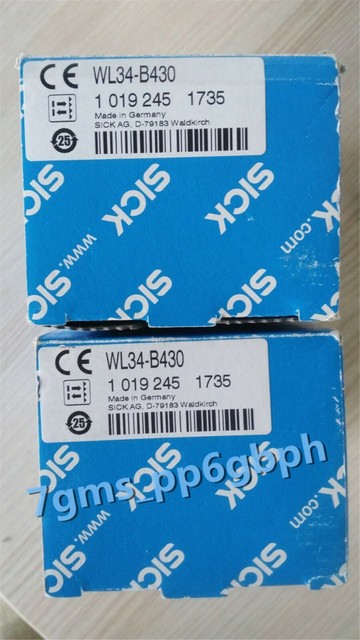 1 PCS Sick reflective photoelectric sensor 1019245 WL34-B430 for sale ...