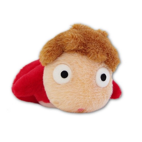 Ponyo on a Cliff by the Sea Fluffy Ponyo Mascot Studio Ghibli Plush ...