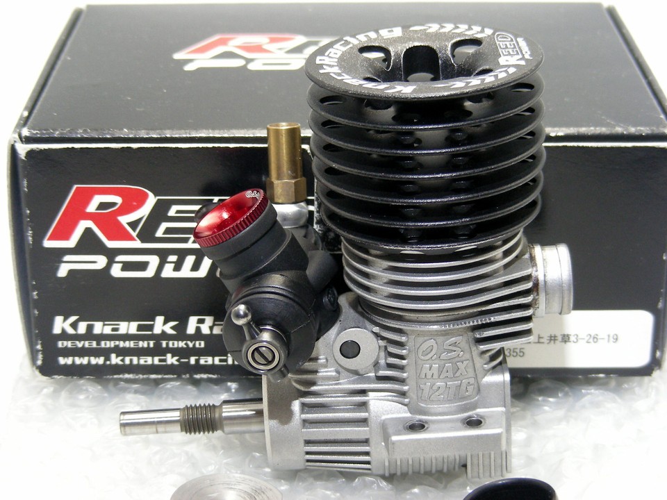OS MAX 12TG V3 KNACK RACING REED POWER Modified Challenge Edition Nitro ...