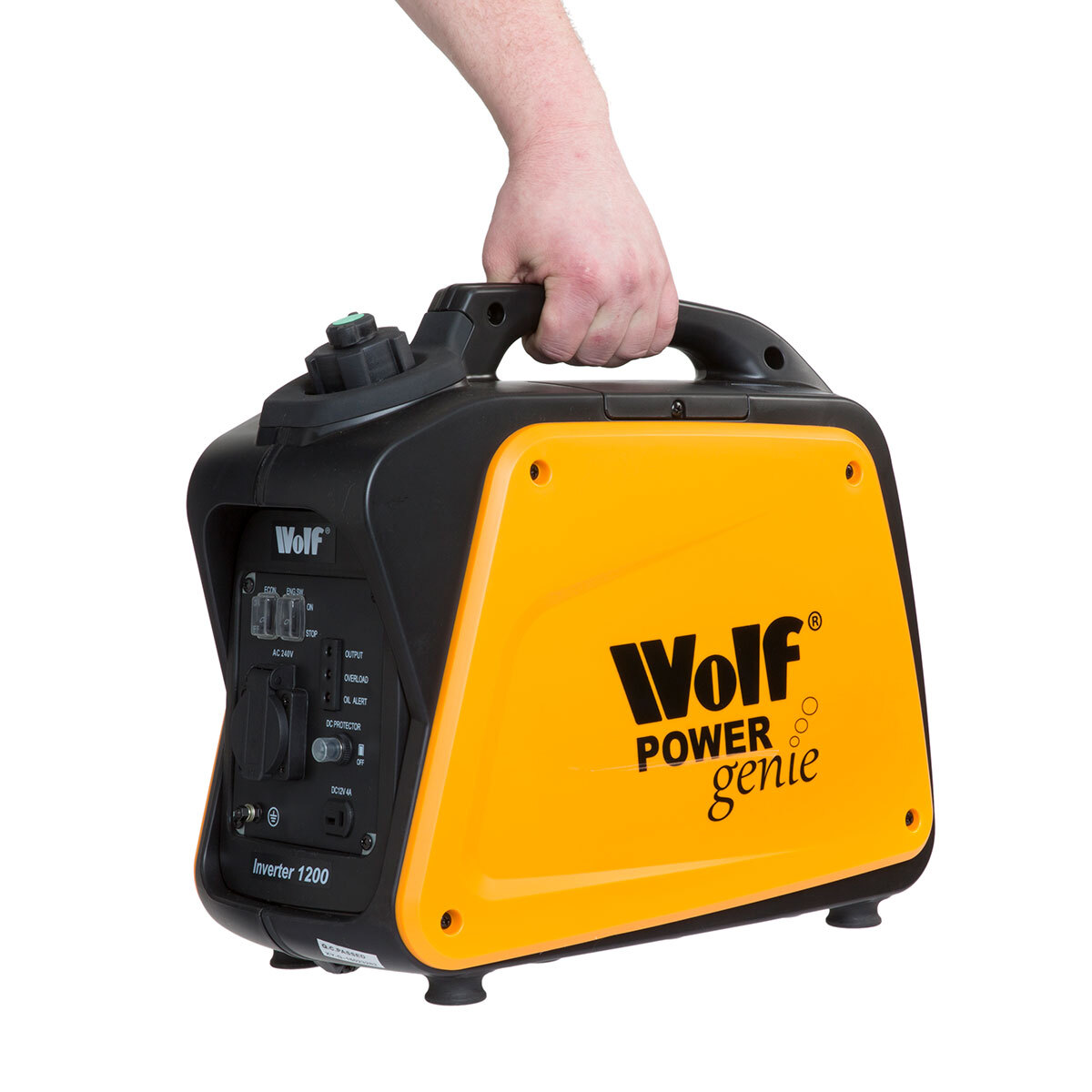 Wolf WPG1200 Power Genie Petrol Inverter Generator (104239) for sale ...
