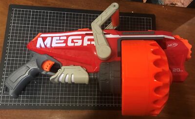 Vintage NERF Megalodon N-Strike Mega Toy Blaster with 20 Official Mega ...