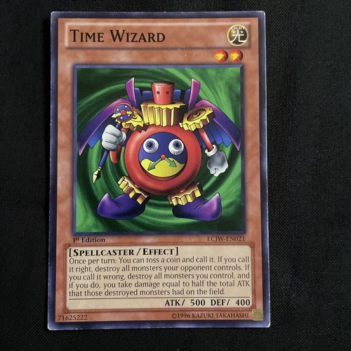Time Wizard - LCJW-EN021 - Common - 1st Edition - YUGIOH | eBay