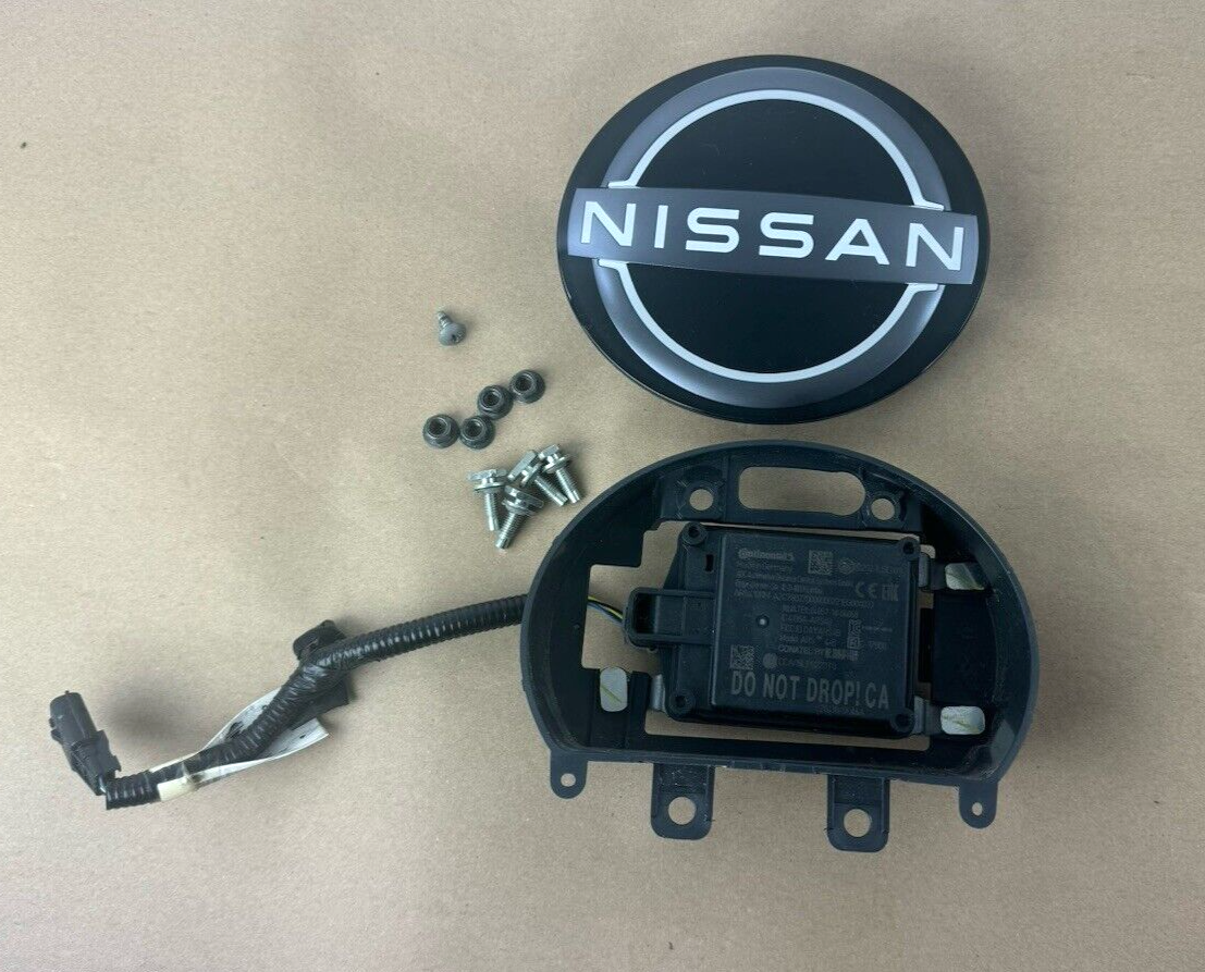 2024 Nissan Kicks Front Radar Distance Sensor emblem Bracket Harness ...