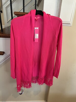 Lilly Pulitzer Tatum cardigan Raz Berry size s | eBay