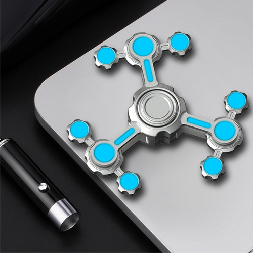 Chaos Pendulum luminous Fidget Spinner Adult Metal Hand Spinner EDC ...