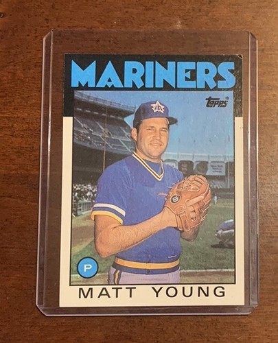1986 Topps Matt Young #676 | eBay