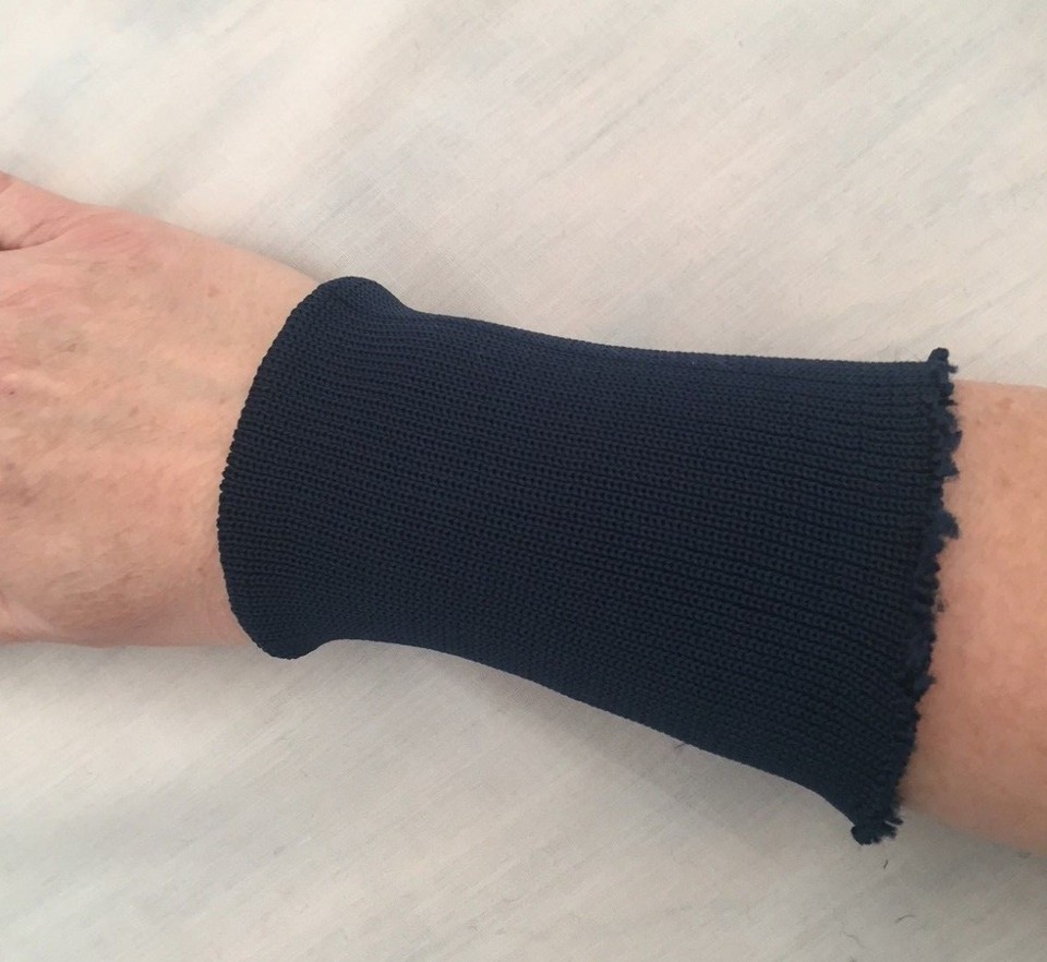 Pair Knit Rib Cuffs Seamless Tubular Cuffing Knitted Fabric - Colour ...