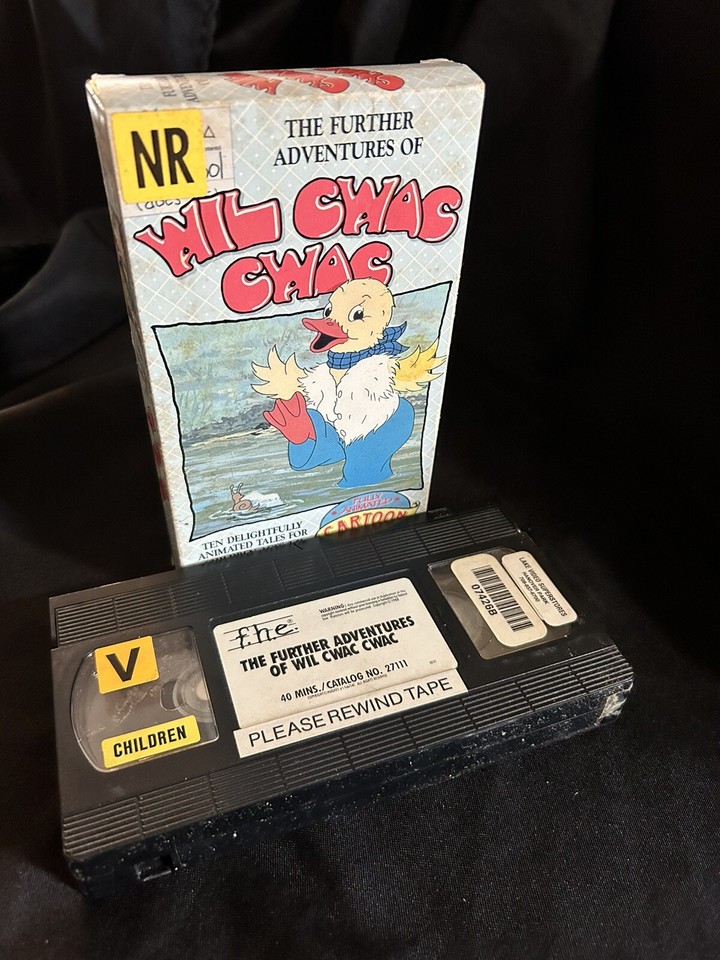 The Further Adventures of WIL CWAC CWAC 1984 VHS OOP Fully-Animated ...
