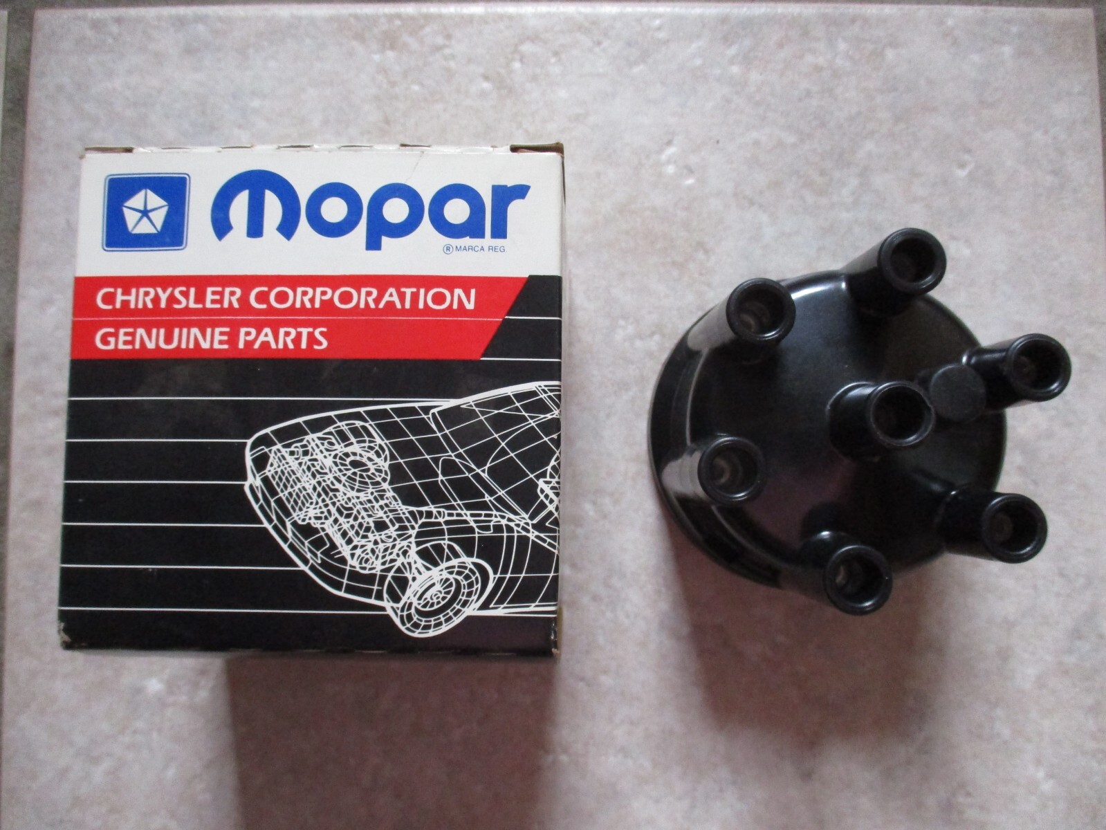 MoPar Distributor Cap - NOS - '80's - P/N 4289870 | eBay