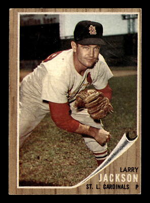 Larry Jackson 1962 Topps #83 St. Louis Cardinals GD-VG | eBay