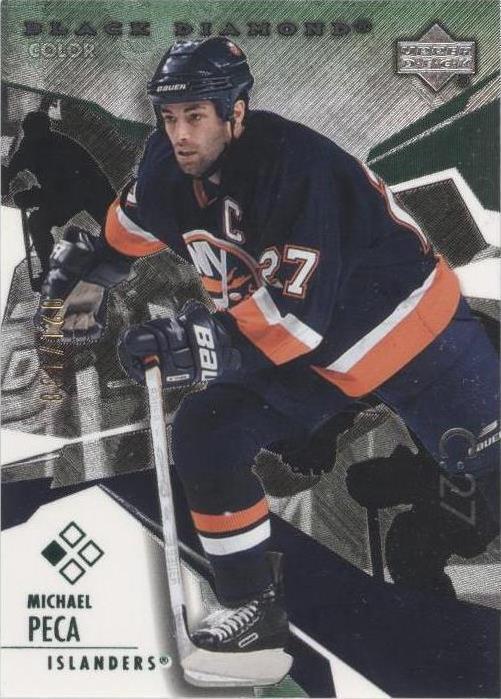 2003-04 Upper Deck Black Diamond - Michael Peca #41 Green /100 for sale ...