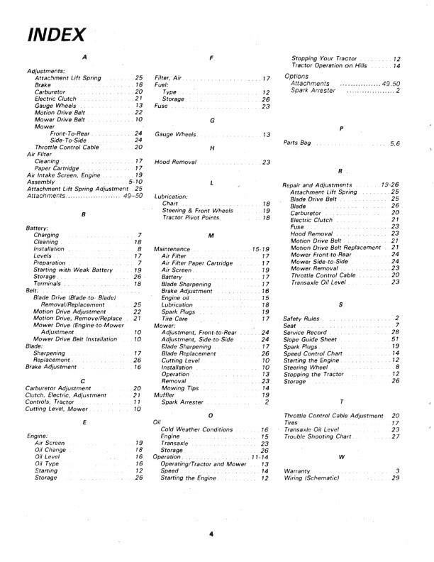 Owner’s Manual Sears Craftsman GT 18.0 HP Twin Garden Tractor - Model ...
