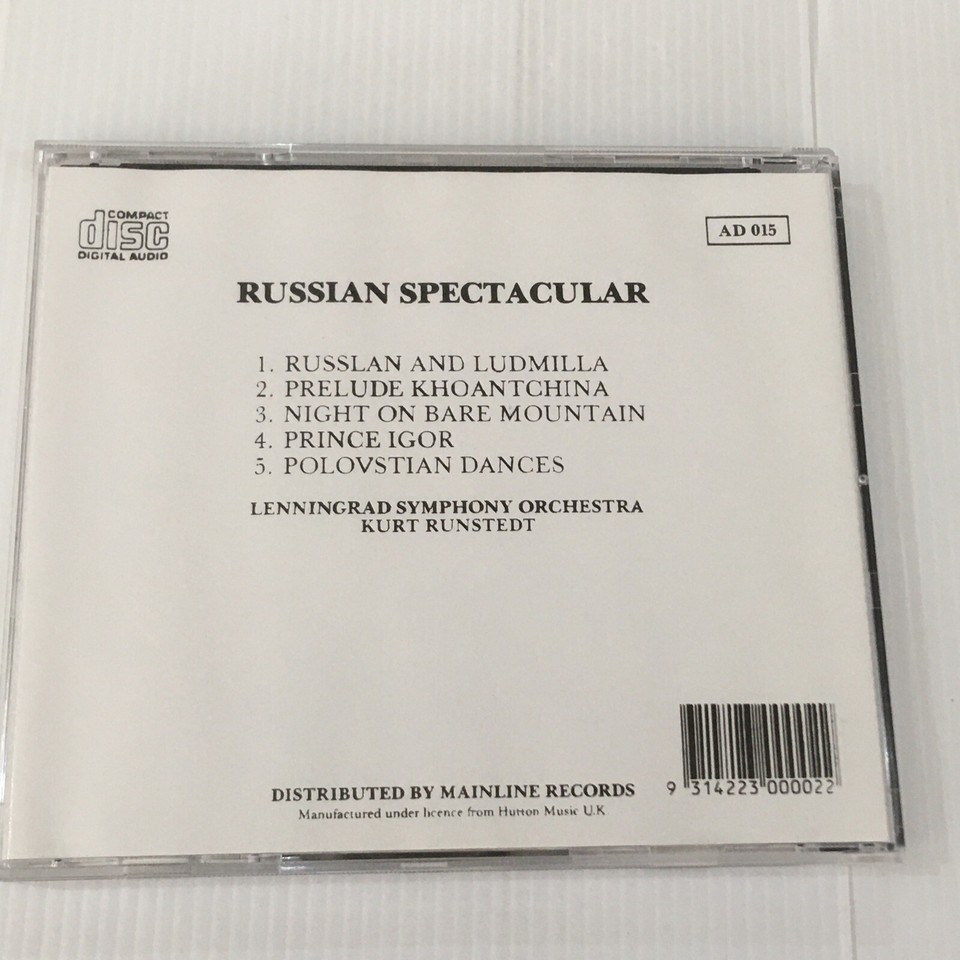 Russian Spectacular Night On Bare Mountain Polovstian Dances CD | eBay