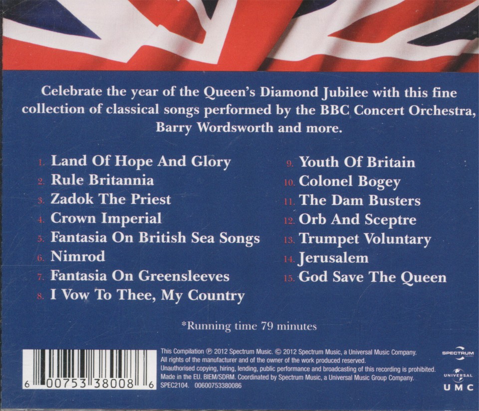 BBC Concert Orchestra - Diamond Jubilee: A Classical Celebration CD | eBay