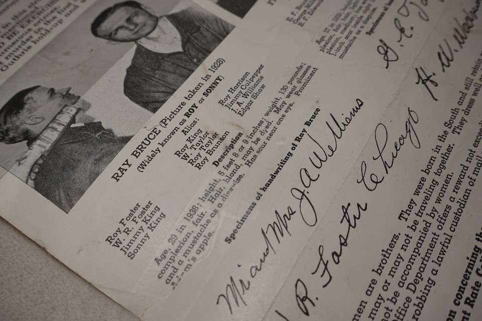 1939 Post Office Department Bruce Brothers Wanted Rare Original Reward ...