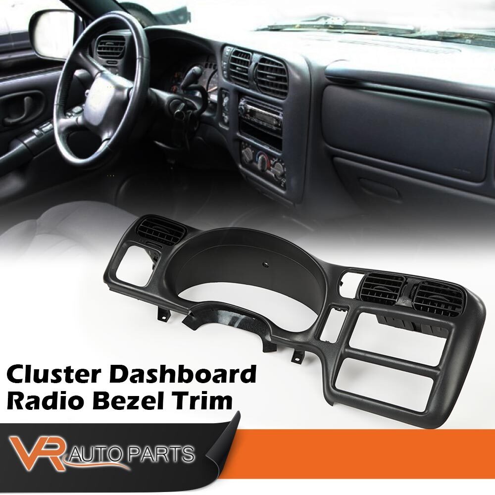 Fit For 98 - 04 Chevy Blazer Jimmy Sonoma S10 Dash Trim Bezel Cover ...