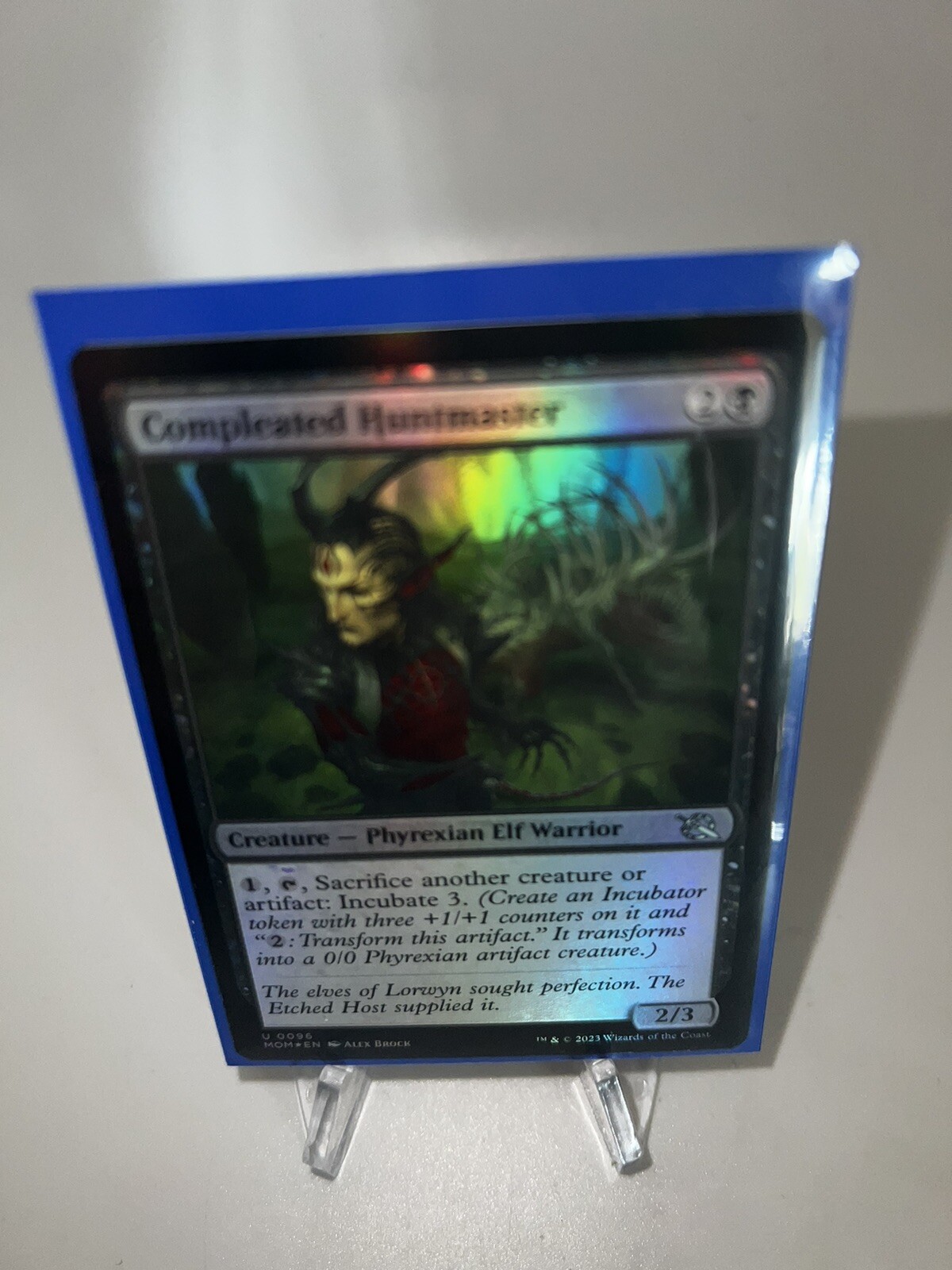 MTG Compleated Huntmaster March of the Machine 0096 FOIL Uncommon Mint ...