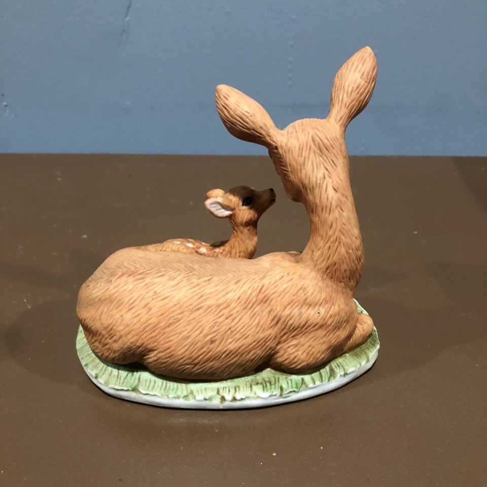 Vintage Homco Deer Doe and Fawn Figurine, 1441 J21 | eBay