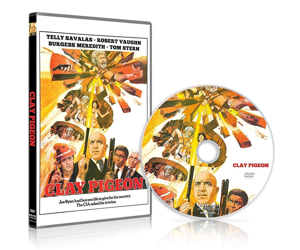 Clay Pigeon (DVD) Tom Stern Telly Savalas Robert Vaughn John Marley ...