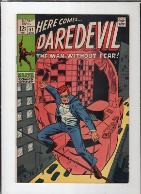 Silver Age Daredevil #51 (1st Roy Thomas Story, Barry (Windsor) Smith ...