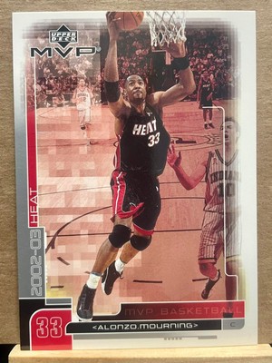 Alonzo Mourning Miami Heat 2002-03 Upper Deck MVP #93 | eBay