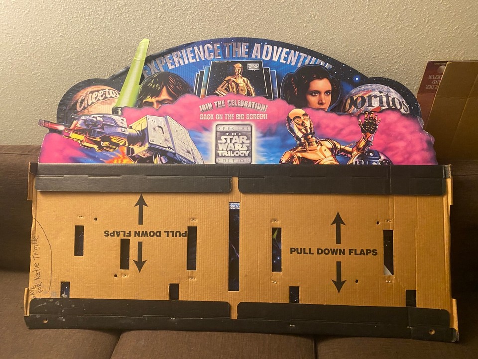 Star Wars STANDEE Doritos/Cheetos/Pepsi Cardboard Store Display ...