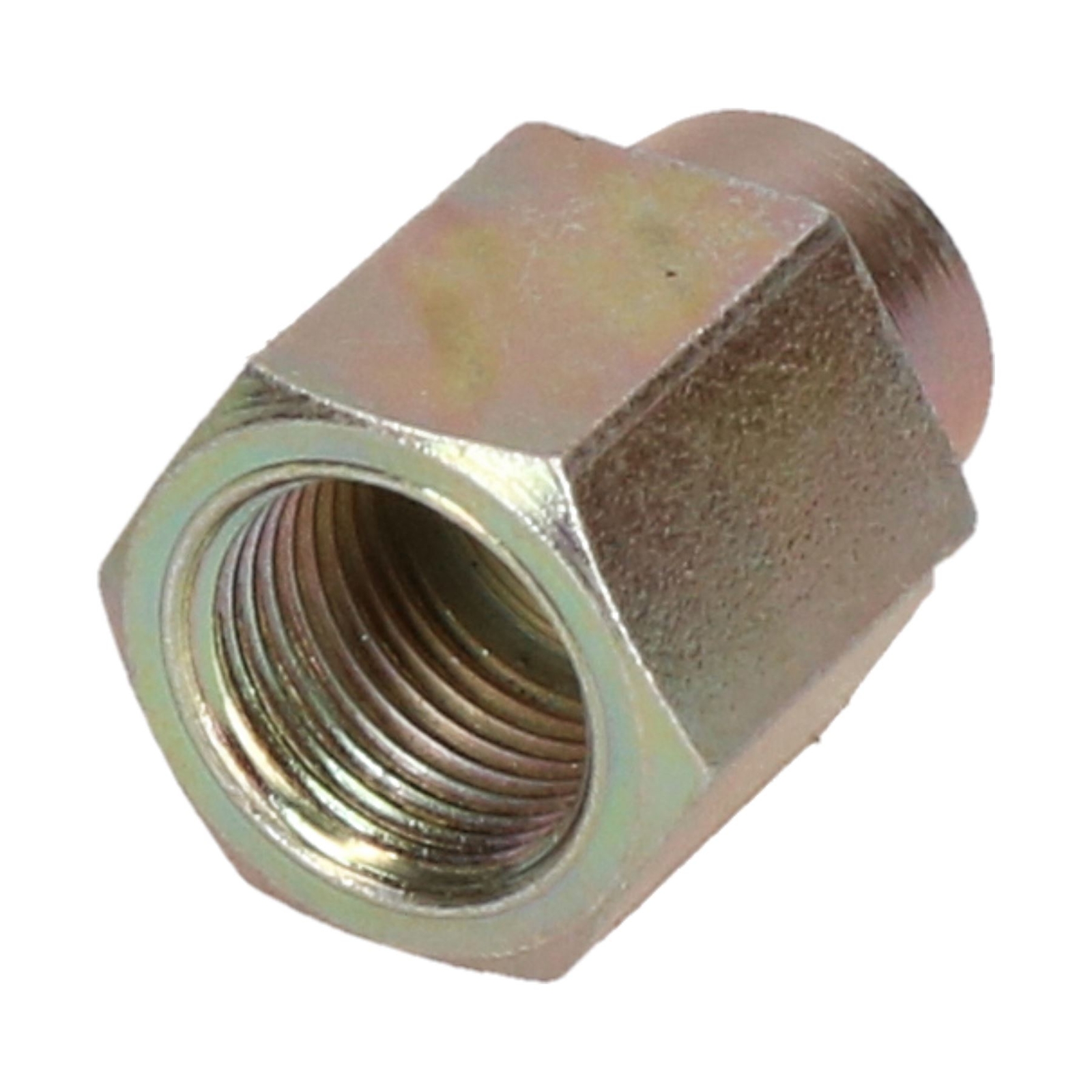 Steel Female Brake Pipe Union Fittings 12mm x 1mm for 1/4" 6mm Brake ...