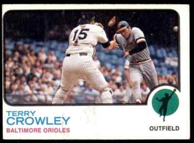 1973 TOPPS TERRY CROWLEY BALTIMORE ORIOLES #302 | eBay