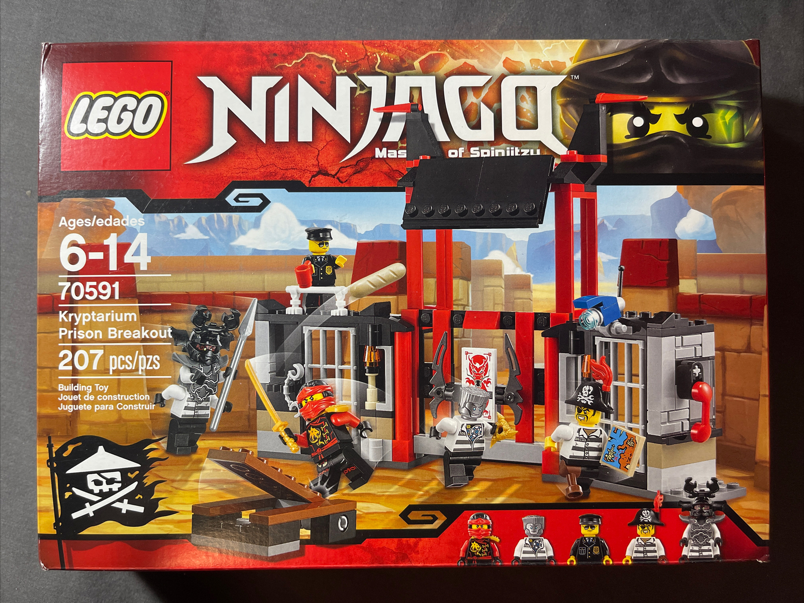 LEGO NINJAGO Kryptarium Prison Breakout 70591 Factory Sealed | eBay