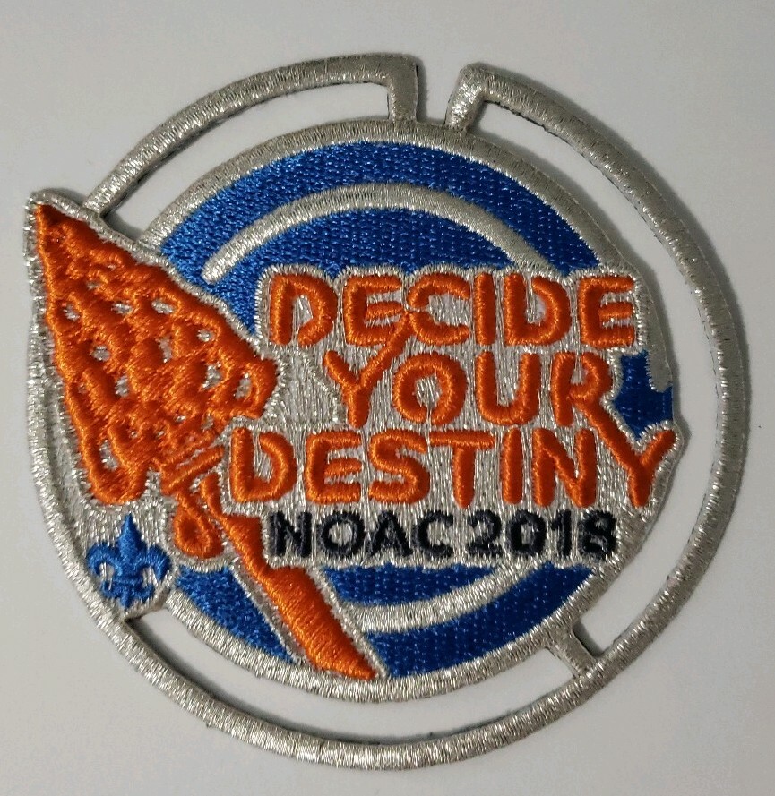 Boy Scout 2018 NOAC Mylar Officers VIP Patch | eBay