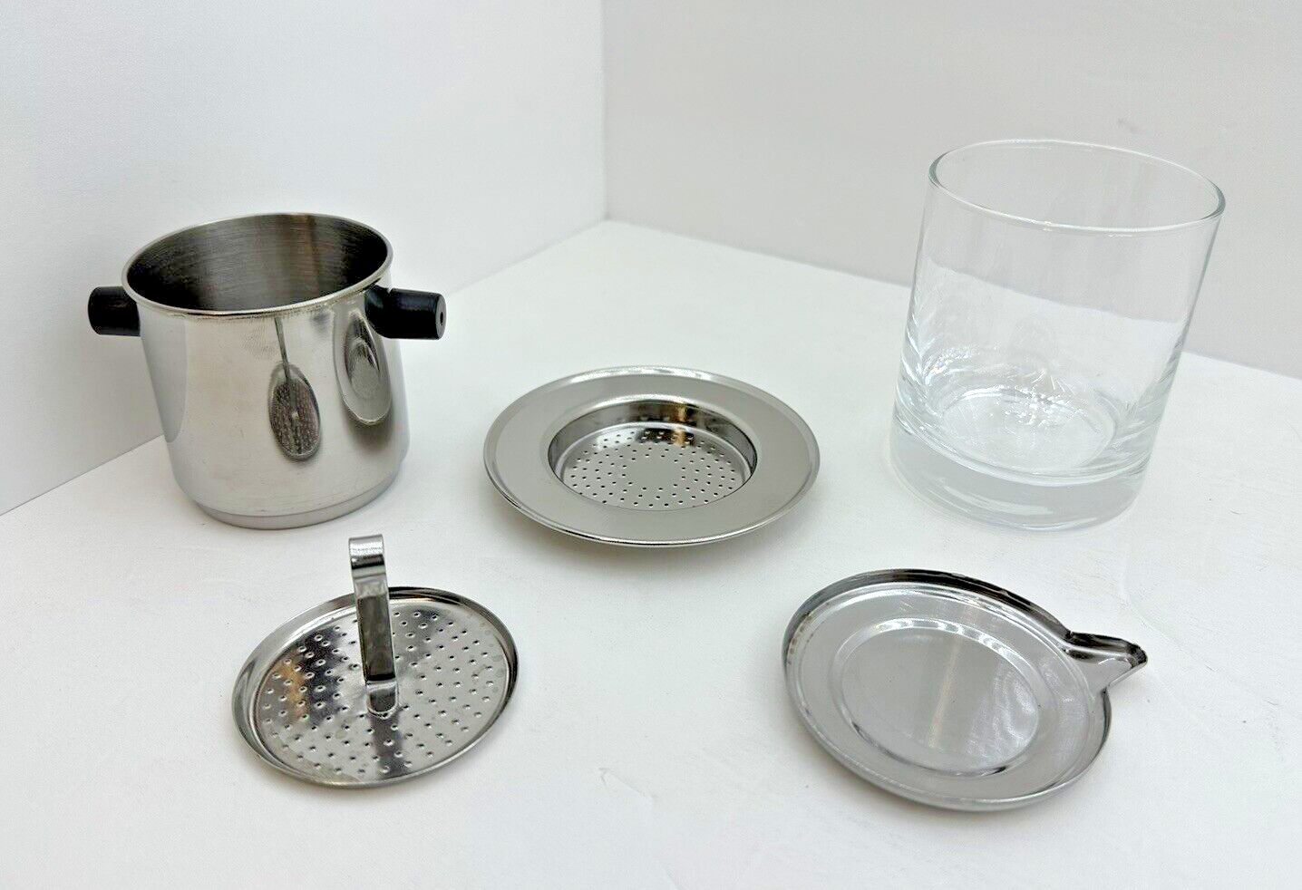 Vietnamese Coffee Maker Filter Phin with Glass Portable Cup IDEAL GIFT ...