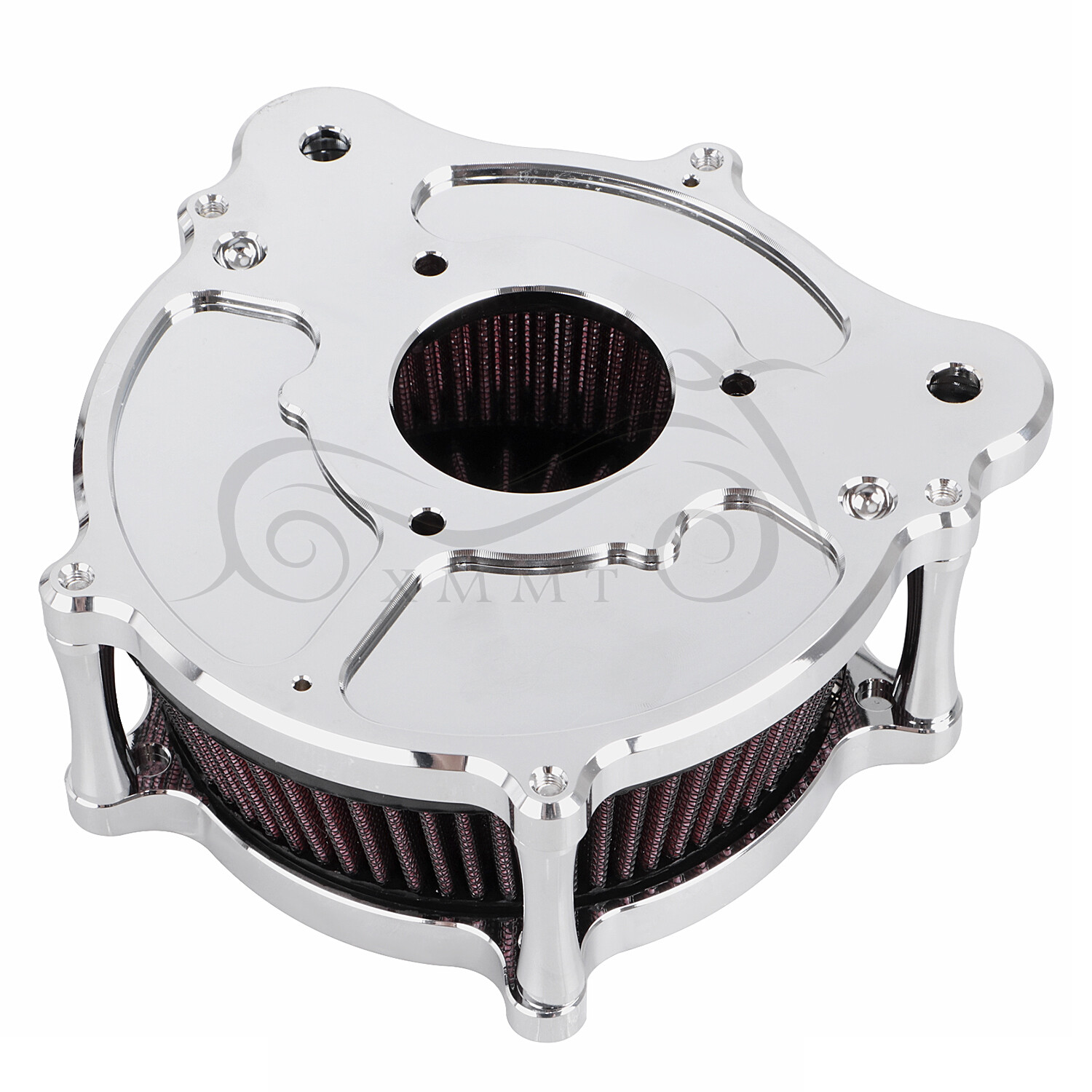 Air Cleaner Red Intake Filter Kit For Harley Electra Glide Ultra ...