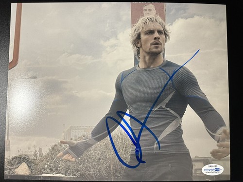Aaron Taylor Johnson Marvel Avengers Autograph Signed 8x10 ACOA *read ...