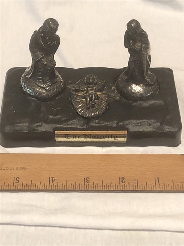 Vintage TBN Trinity Broadcasting Network Nativity Holy Family Statue ...