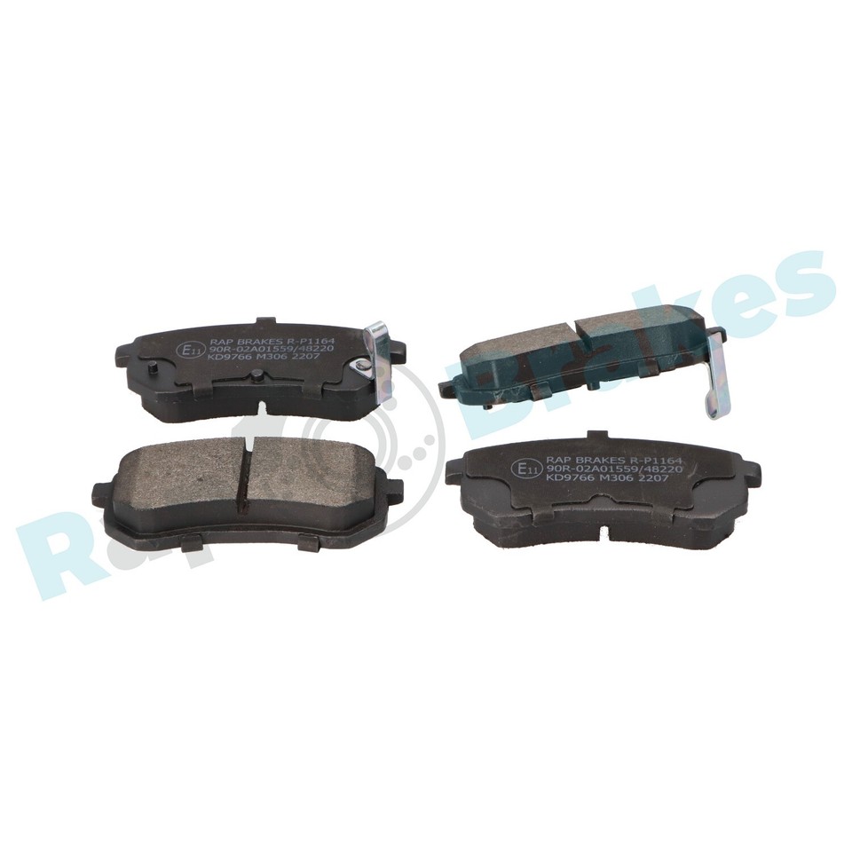 RAP BRAKES R-P1164 Brake Pad Set, disc brake for HYUNDAI,KIA | eBay UK