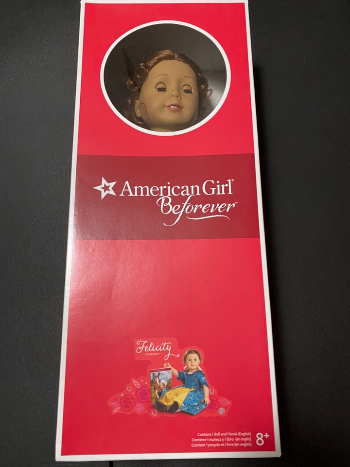 American Girl 18" FELICITY MERRIMAN BeForever Doll & Book * New in Box ...