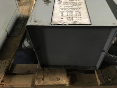 EGS Hevi-Duty 3kva transformer, 1ph, #HS5F3AS, pri-240/480v, sec-120 ...