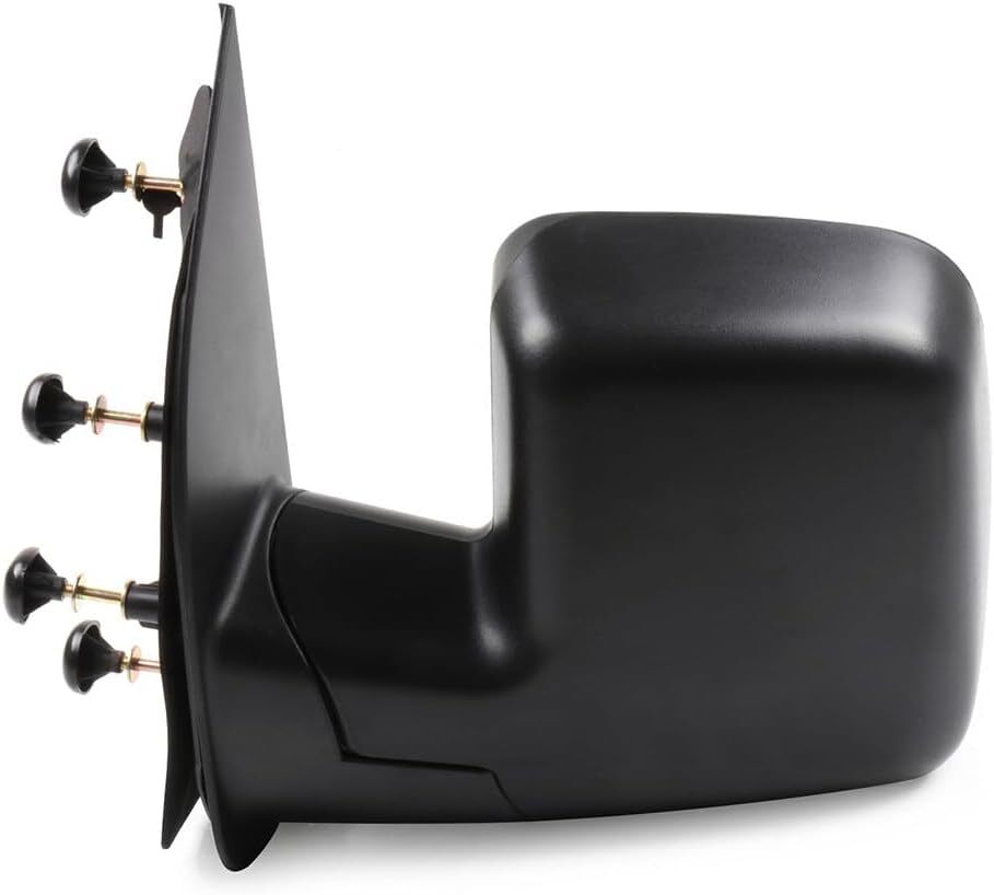 For 2003-2014 Ford Econoline Black Manual Side View Exterior Mirrors ...