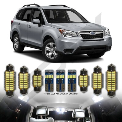 Interior Led Light Upgrade Kit For Subaru Forester 2014-Onward | eBay ...