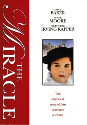 The Miracle DVD VIDEO MOVIE drama romance Carroll Baker Rodger Moore ...