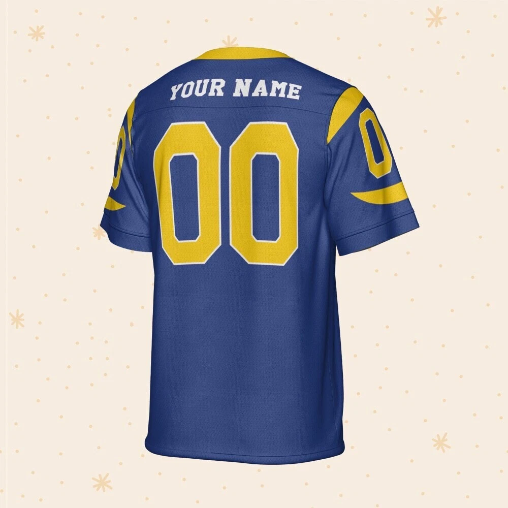 Custom Disney Mickey Super Star Ram Sport Blue Football, Magic Kingdom ...