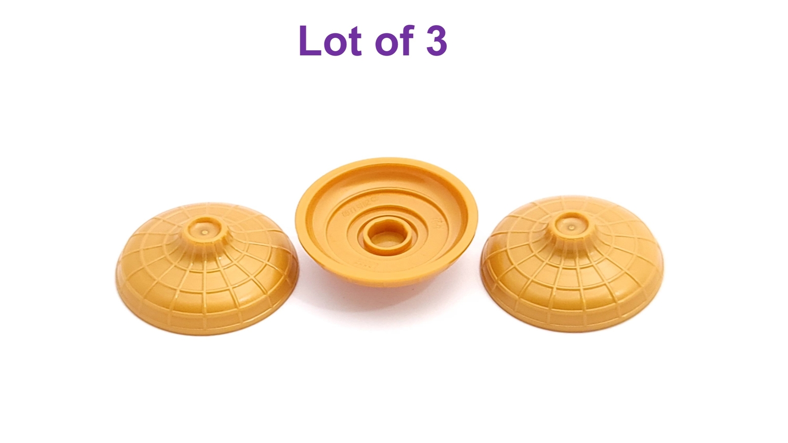 Lego Mini Figure Conical Asian Hat Raised Center Headgear Pearl Gold ...