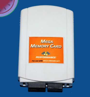 Tested Sega Dreamcast MEGA MEMORY CARD 4X DC Memory Unit Works 800 ...